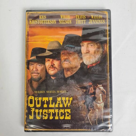 Artisan | Media | Outlaw Justice Dvd 999 Kris Kristofferson Willie ...